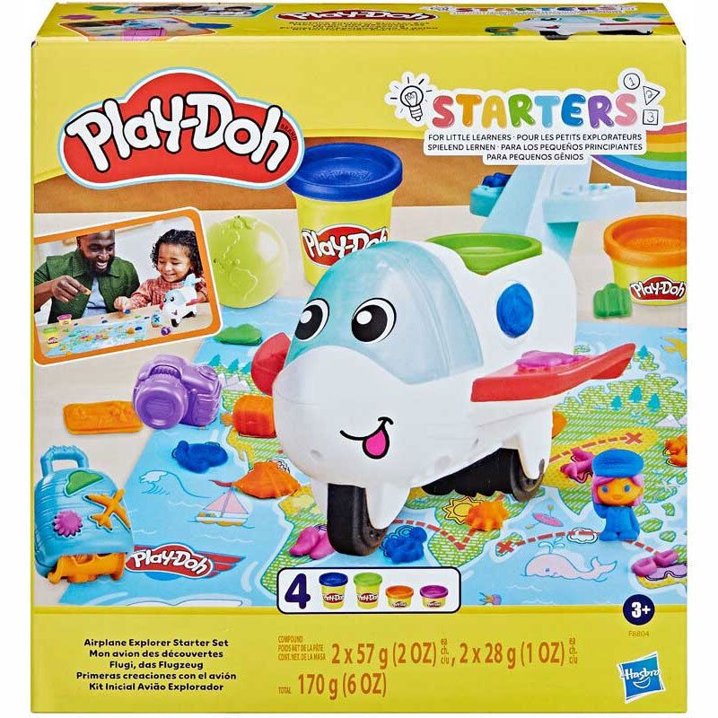 Playdoh Wild Airplane Explorer Starter Σετ (F8804) - Funny Bunny