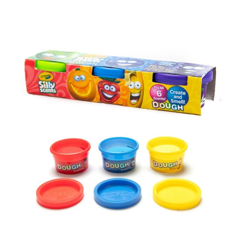 Crayola Silly Scents Dough Set 3 Mini (2233) - Funny Bunny
