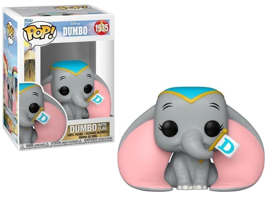 Funko Pop Disney: Dumbo - Dumbo With Flag #1535 (099521) - Funny Bunny